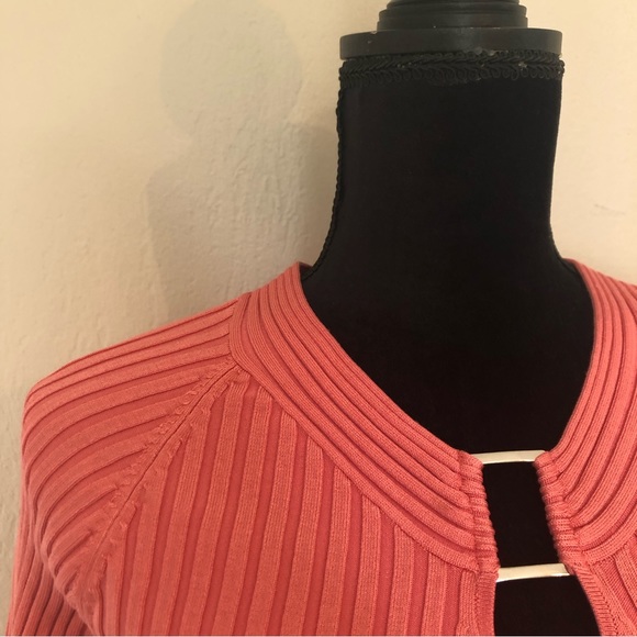 INC International Concepts | Sweaters | Pink Ribbed Silver Buckle ...